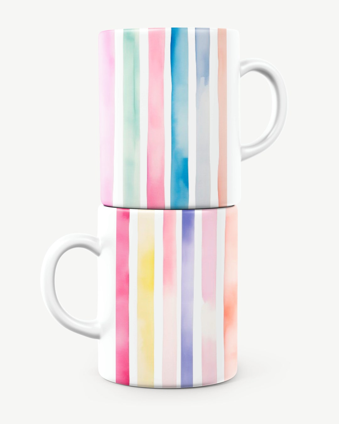 Stripe Pattern Mug, Stripes Mug, Pattern Mug, Geometric Mug, Abstract ...