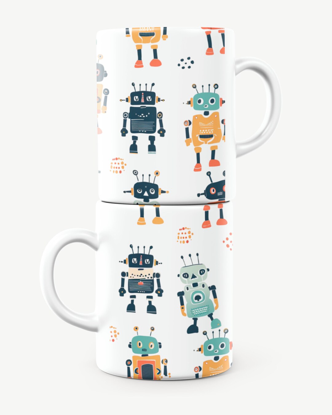 Robots Mug, Robotics Mug, Technology Mug, Sci-fi Mug, Bionic Mug ...