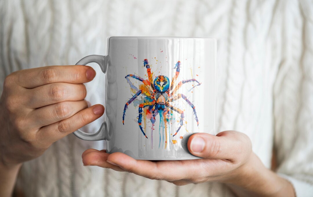 Spider Mug, Arachnid Mug, Arthropod Mug, Animal Mug, Araneology Mug ...