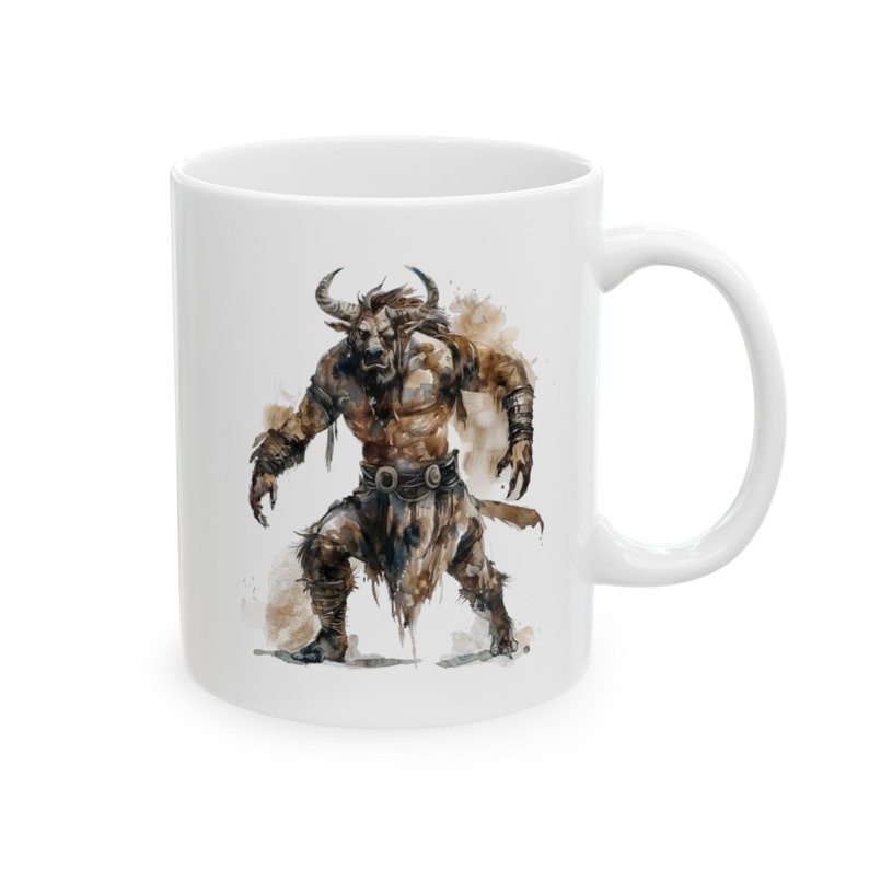 Minotaur Mug, Fantasy Mug, Creature Mug, Mythical Mug, Greek Myth Mug ...