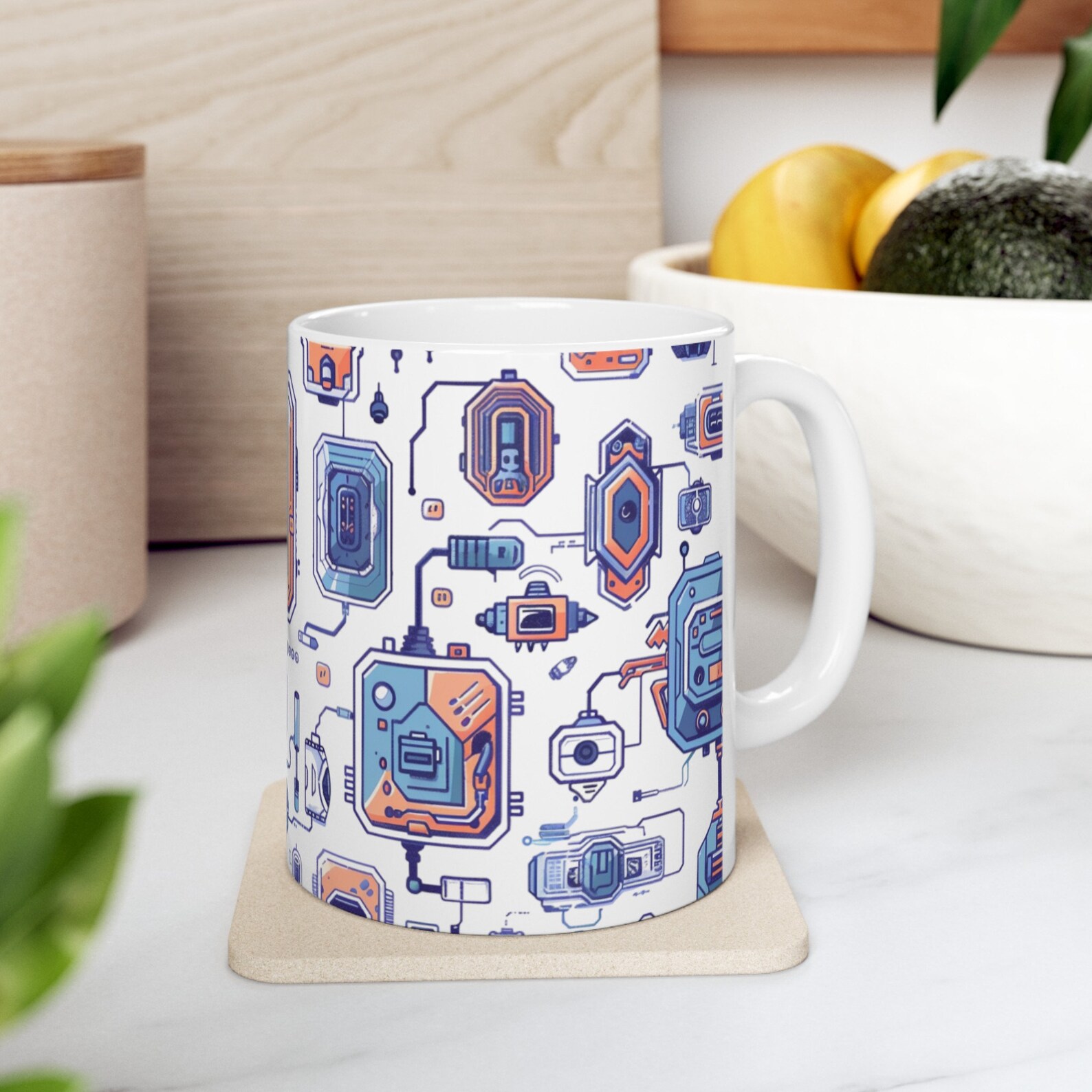 Motherboard Mug, Circuit Board Mug, Technology Mug, Computer Mug ...