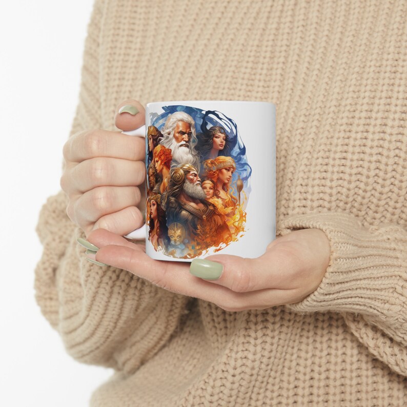 Greek Gods & Goddesses Mug, Greek Mythology Mug, Greece Mug, Mythology ...