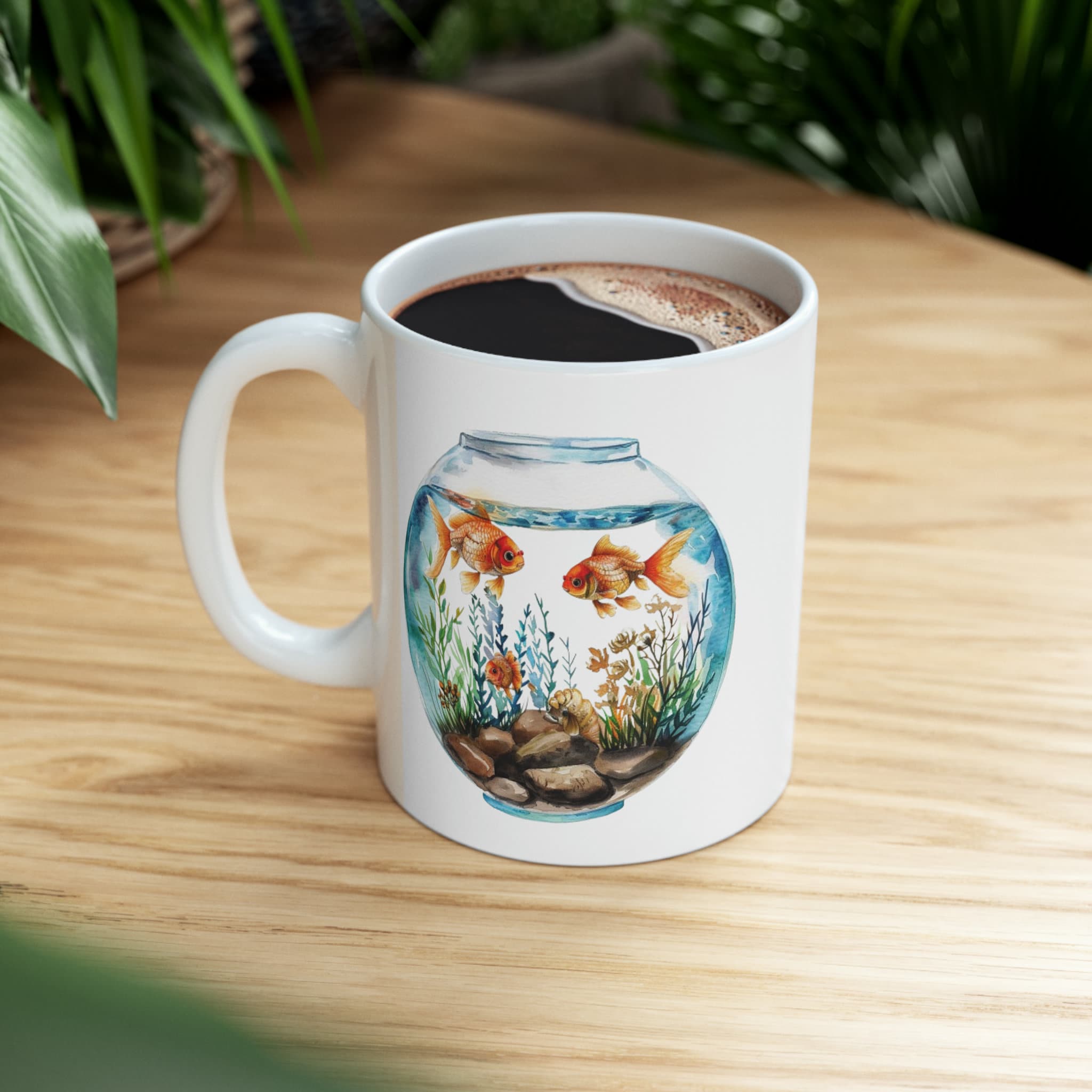 Aquarium Mug, Fish Mug, Aquatic Mug, Ichthyology Mug, Pet Mug, Aquarium ...