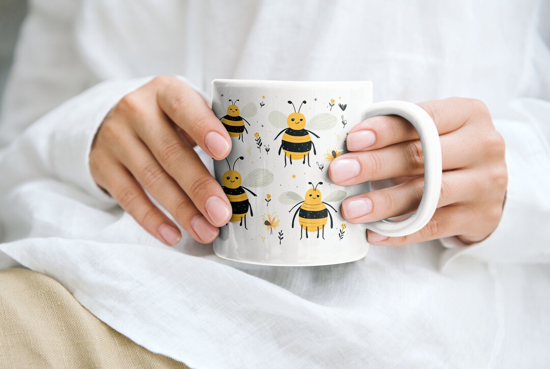 Bumble Bee Mug, Bees Mug, Insect Mug, Entomology Mug, Bumble Bee Gift ...