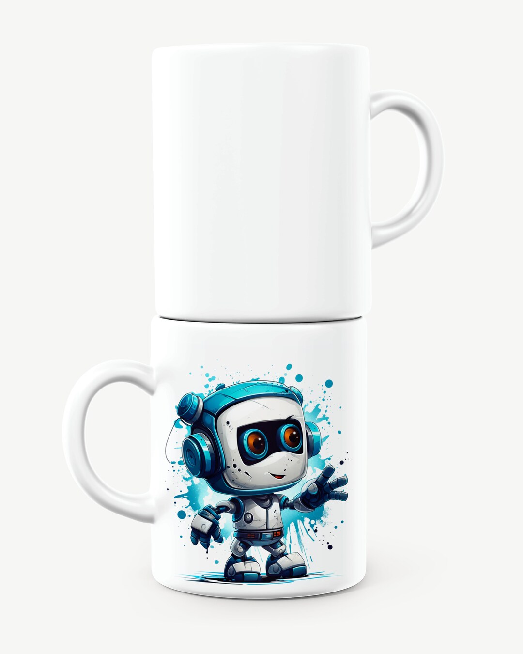 Robot Mug, Robotics Mug, Technology Mug, Technology Gift, Robot Lover ...