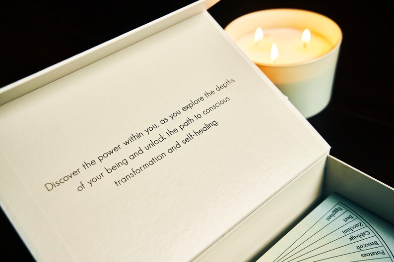 Healing Box With Diagram Cards for Pendulum Self-diagnosis and Self ...