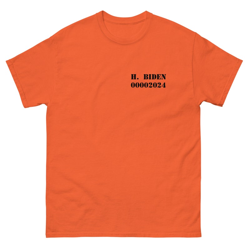 Hunter Biden Corruption Funny Prisoner Costume Orange - Etsy