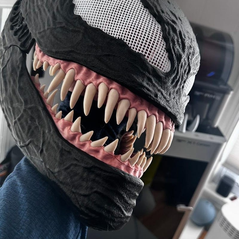 Venom Mask - Etsy