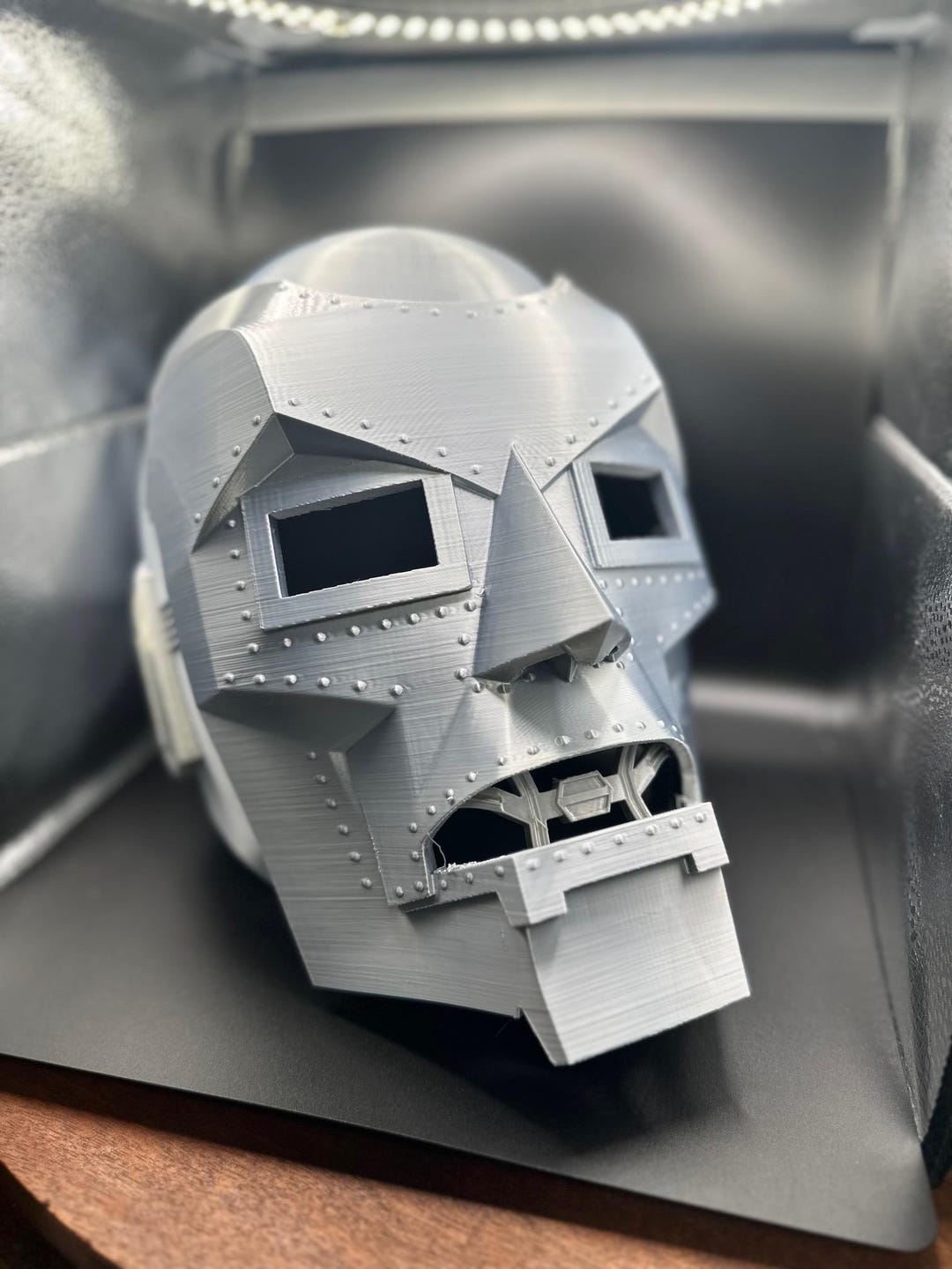 Dr Von Doom Classic Mask 3d Printed by Yosh - Etsy