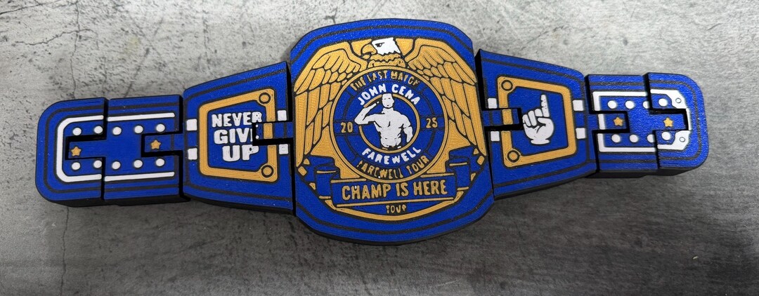 Cena Custom 3d Printedworld Title Fidget Toy - Etsy