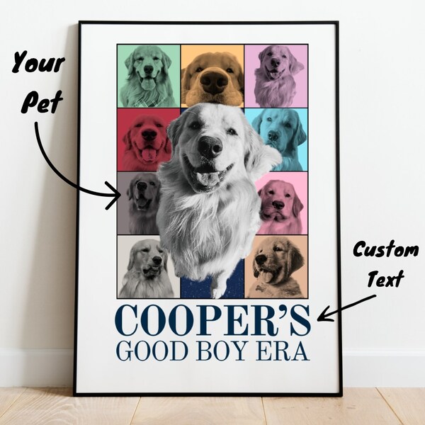 Custom Dog Poster - Etsy