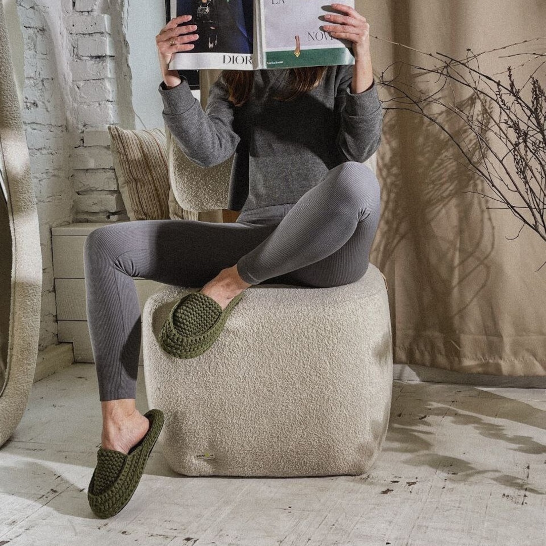 Crochet Slippers, Custom House Shoes for Women Elegant House Shoes ...