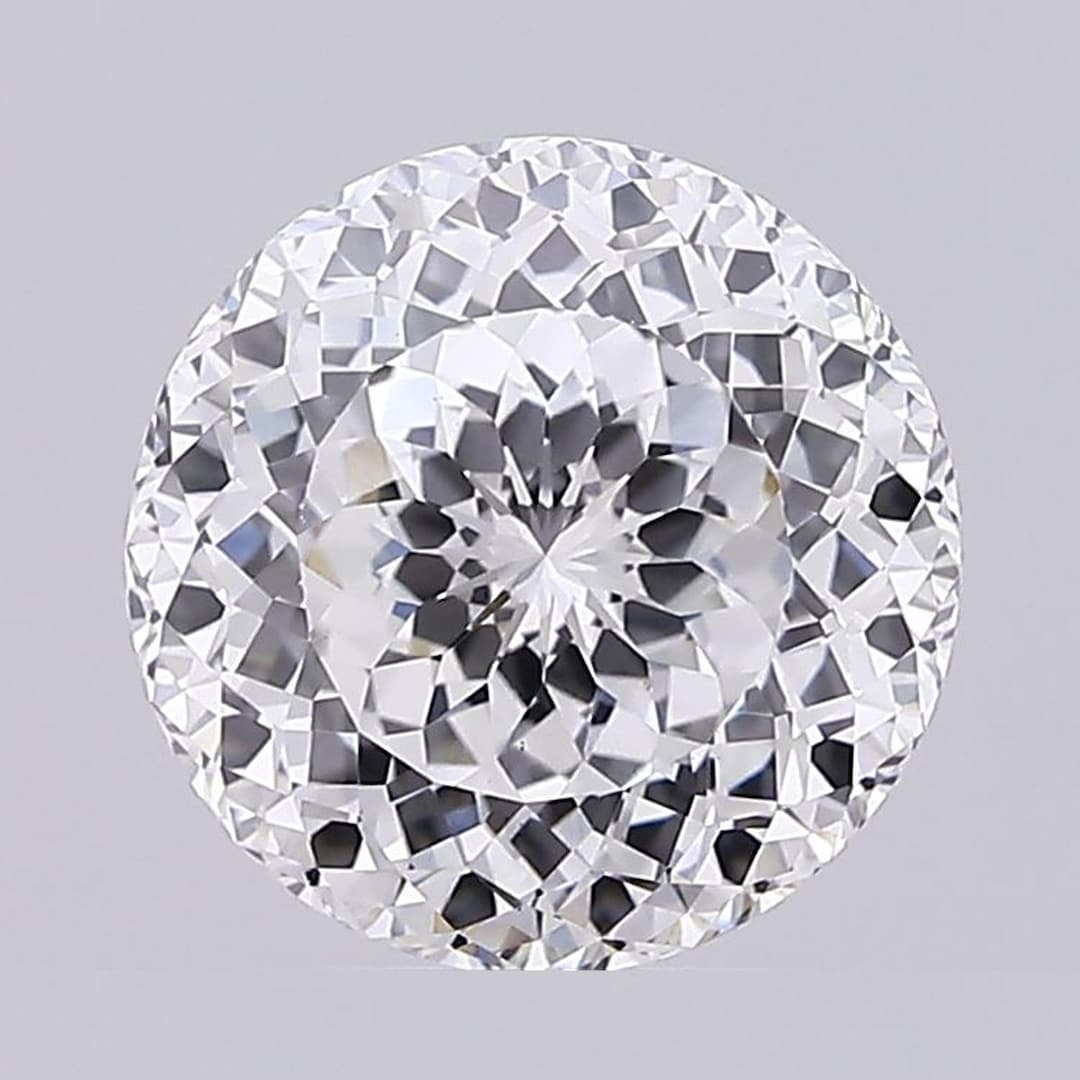 IGI Certified Circular Brilliant Cut Lab Diamond, CVD Loose Solitaire ...