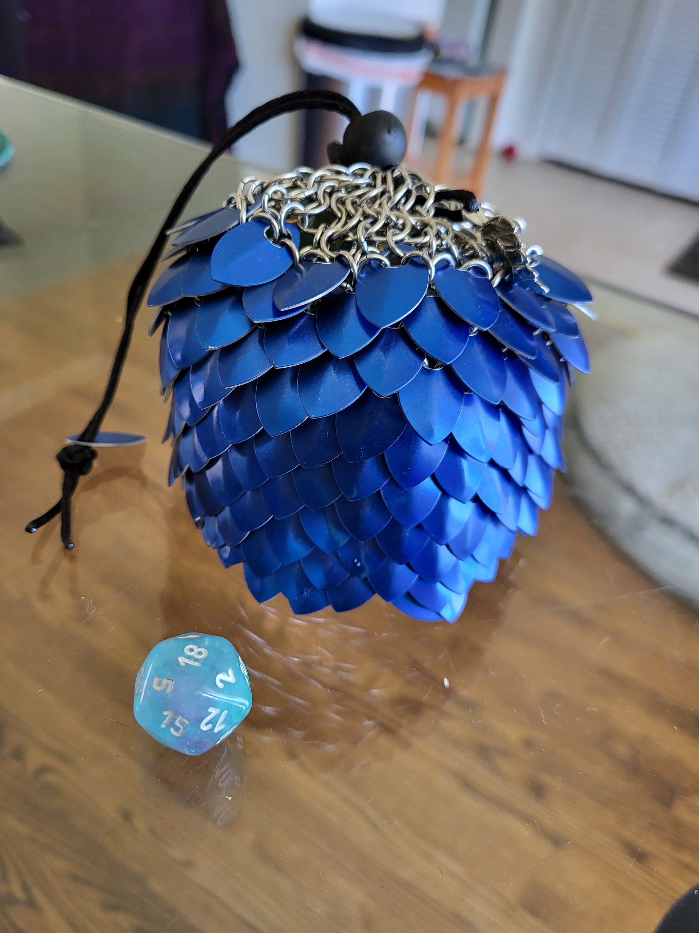Scalemail Dice Bag - Etsy