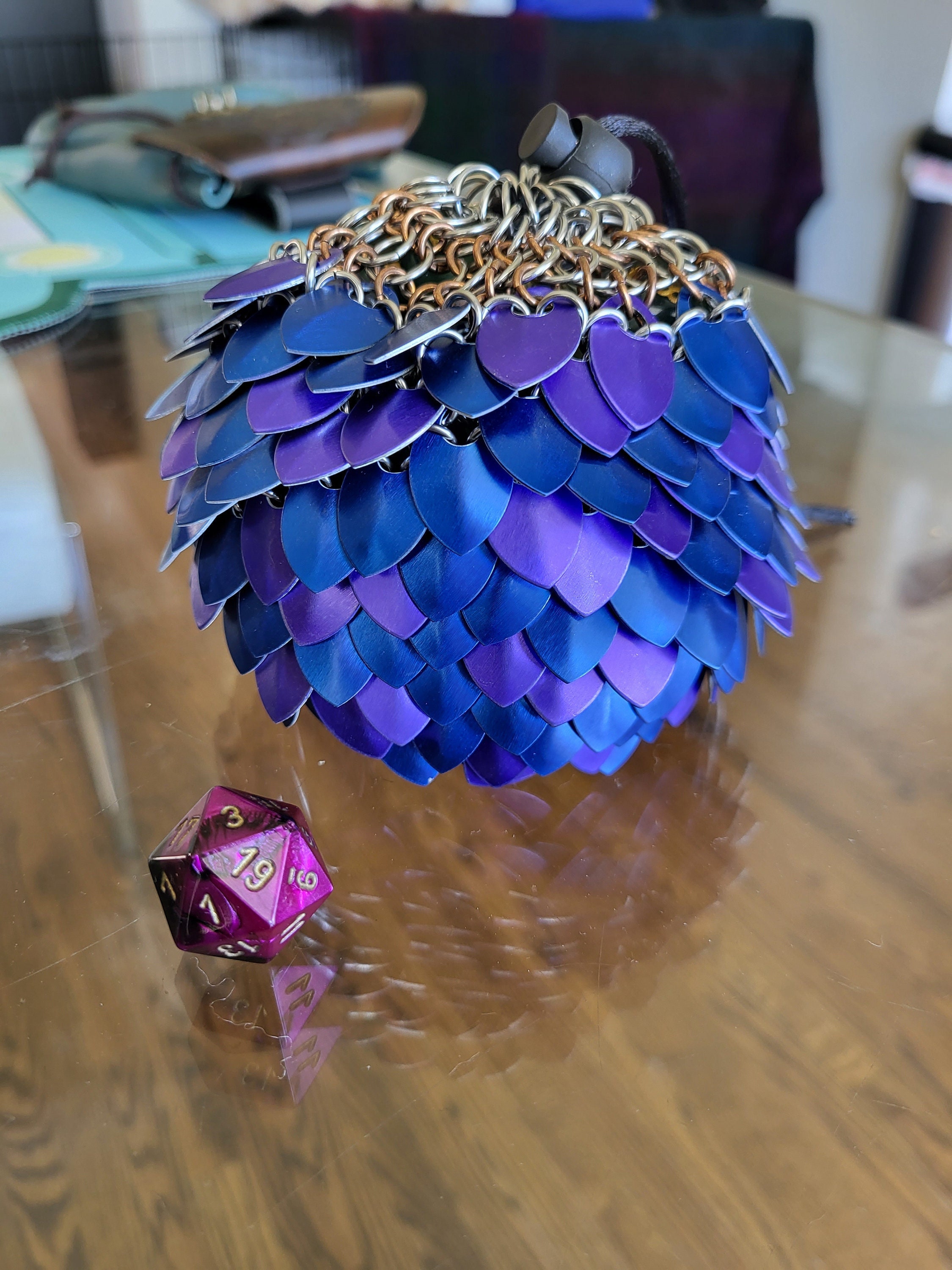 Scalemail Dice Bag - Etsy
