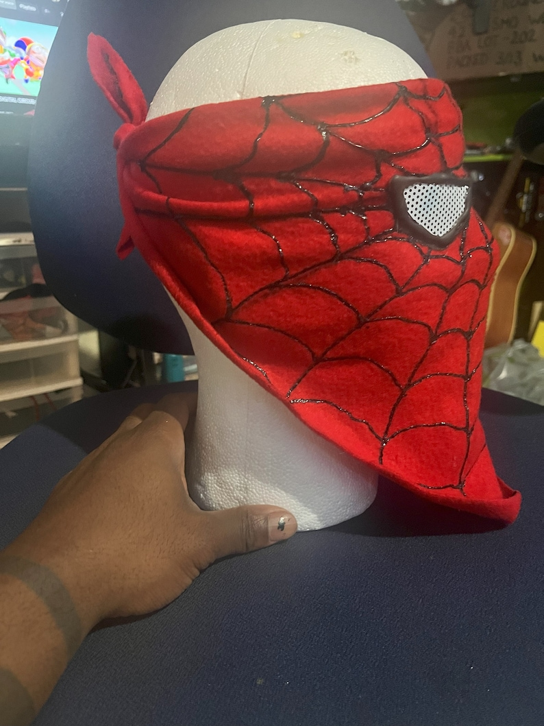 Webslinger Spiderman Patrick Ohara Mask (cowboy Spiderman) From Across ...