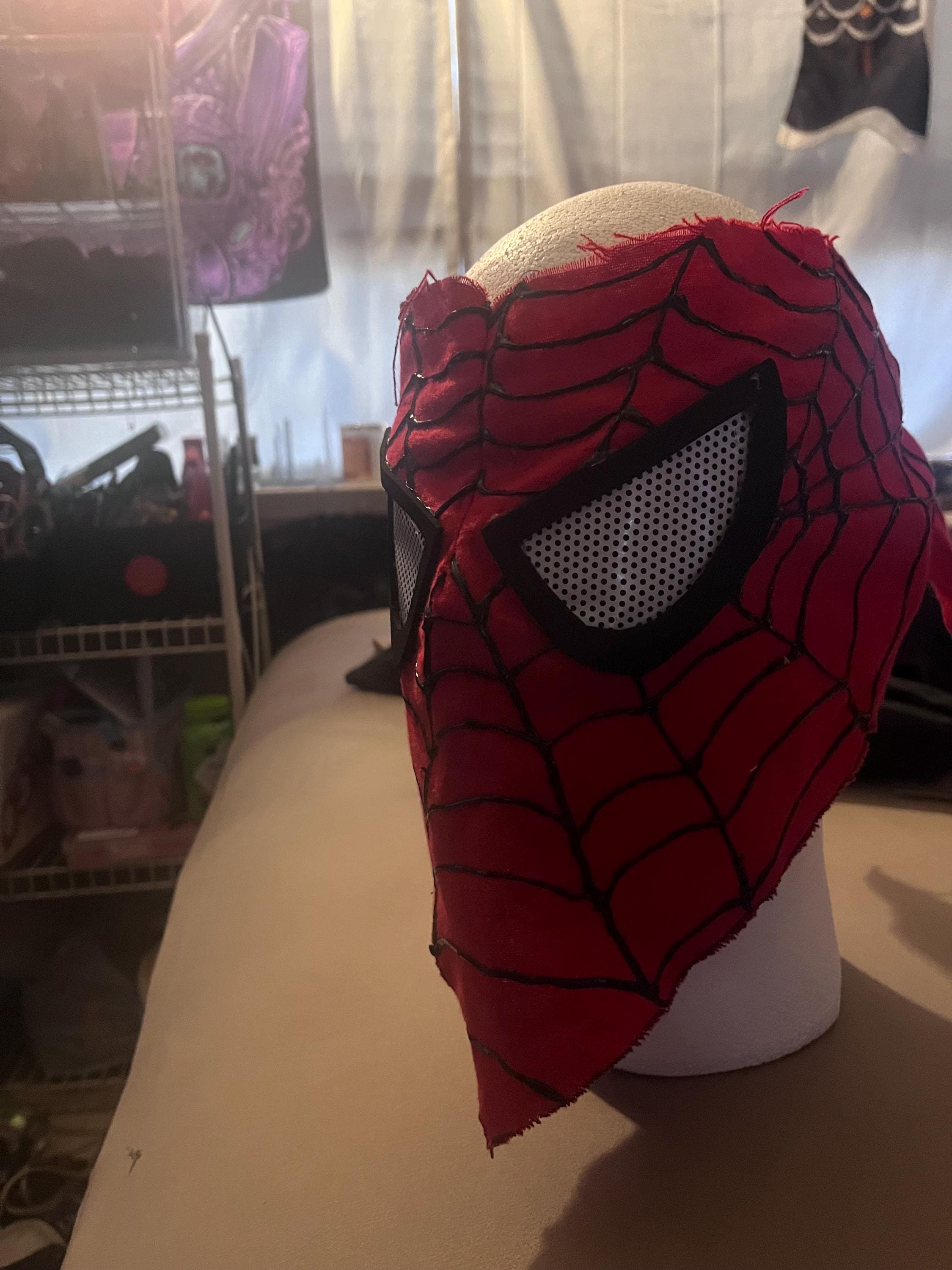Webslinger Spiderman Patrick Ohara Mask (cowboy Spiderman) From Across ...