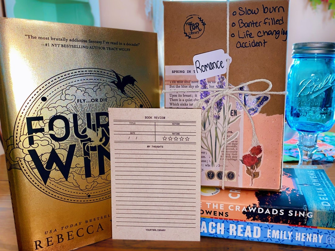 Book Review Card | Reading Log | Book Club | Bookish Gifts | Book Lover ...