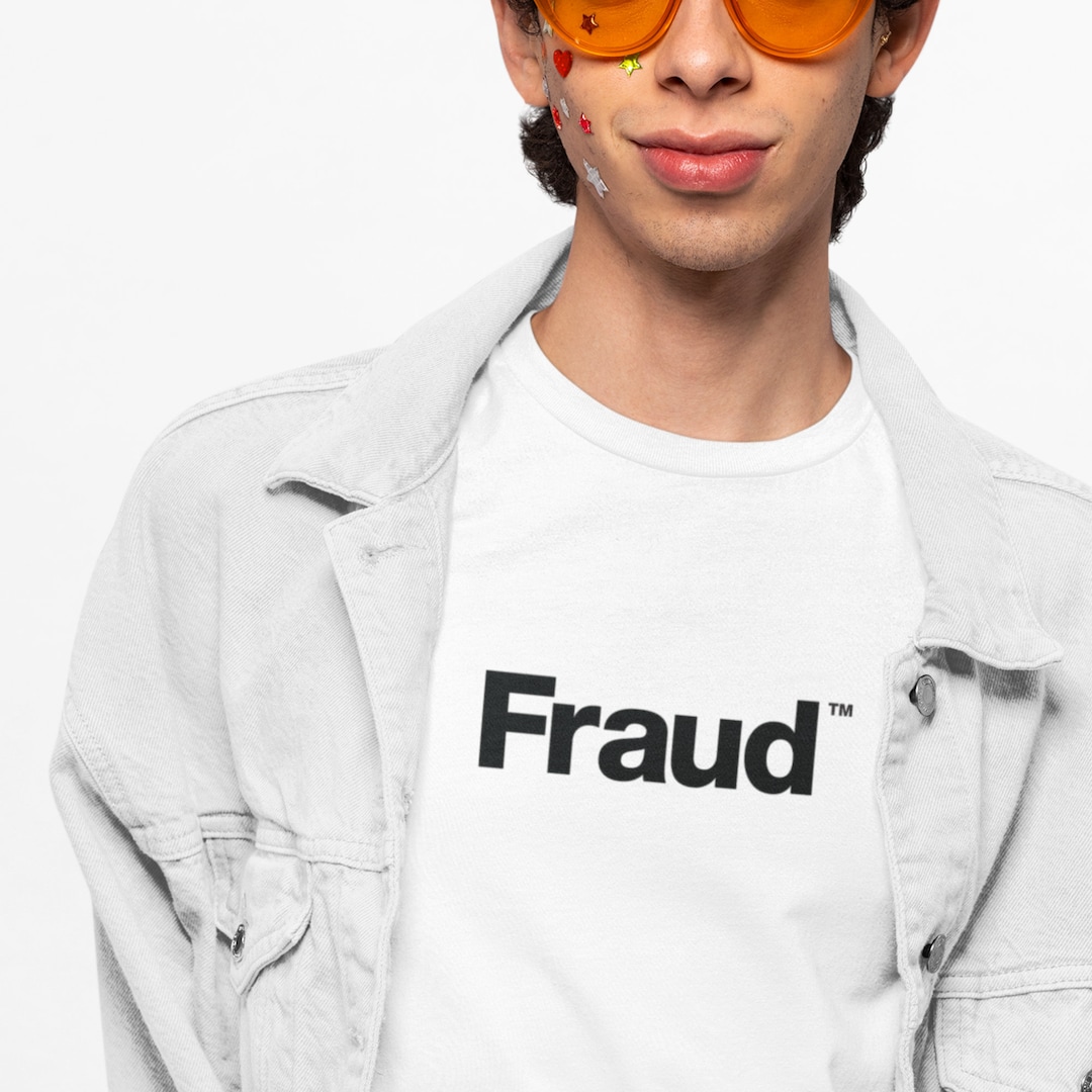 Fraud™ T-shirt | Impostor Syndrome Design - Etsy