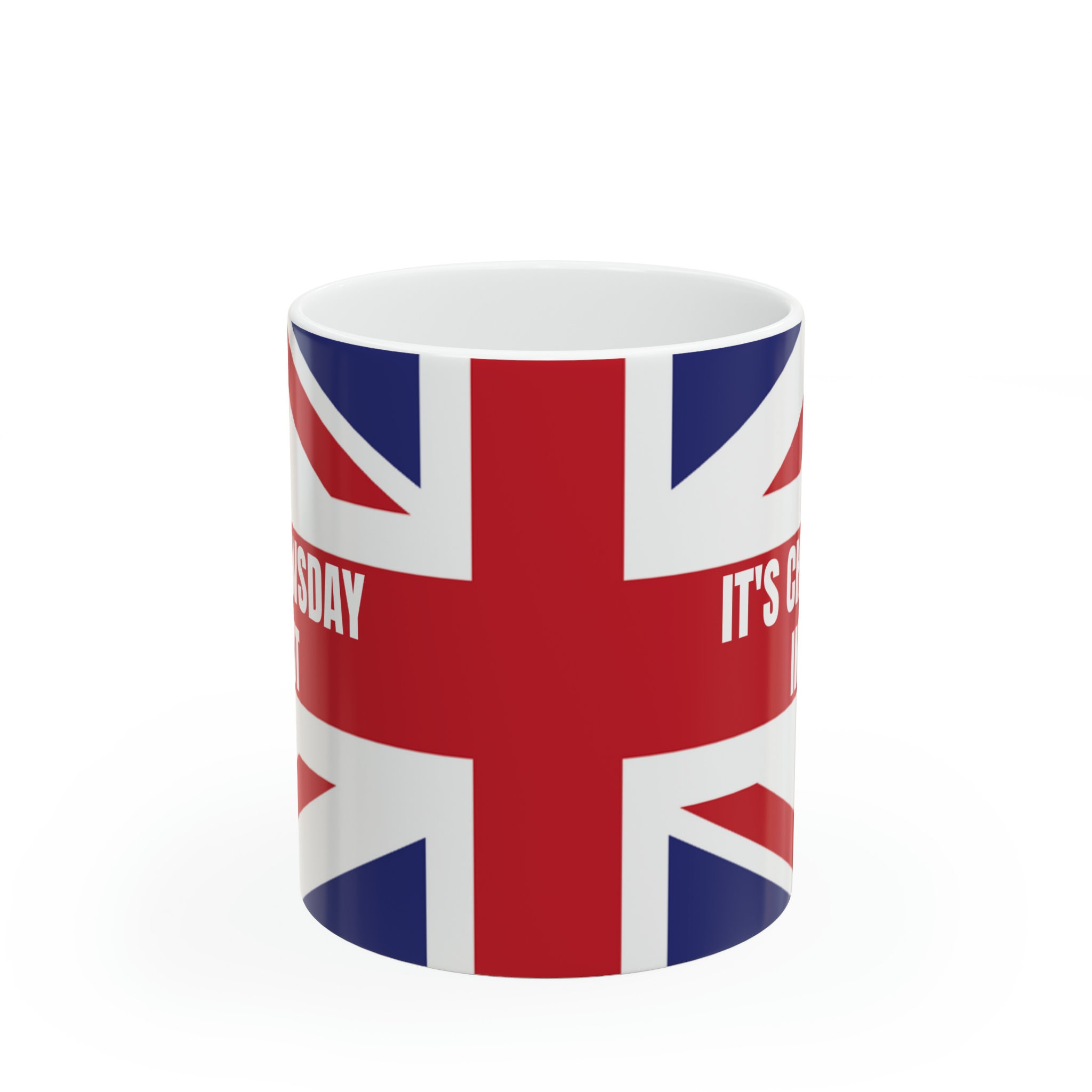 It's Chewsday Innit Mug Cute British Coffee Cup Fun Gift for Partner ...