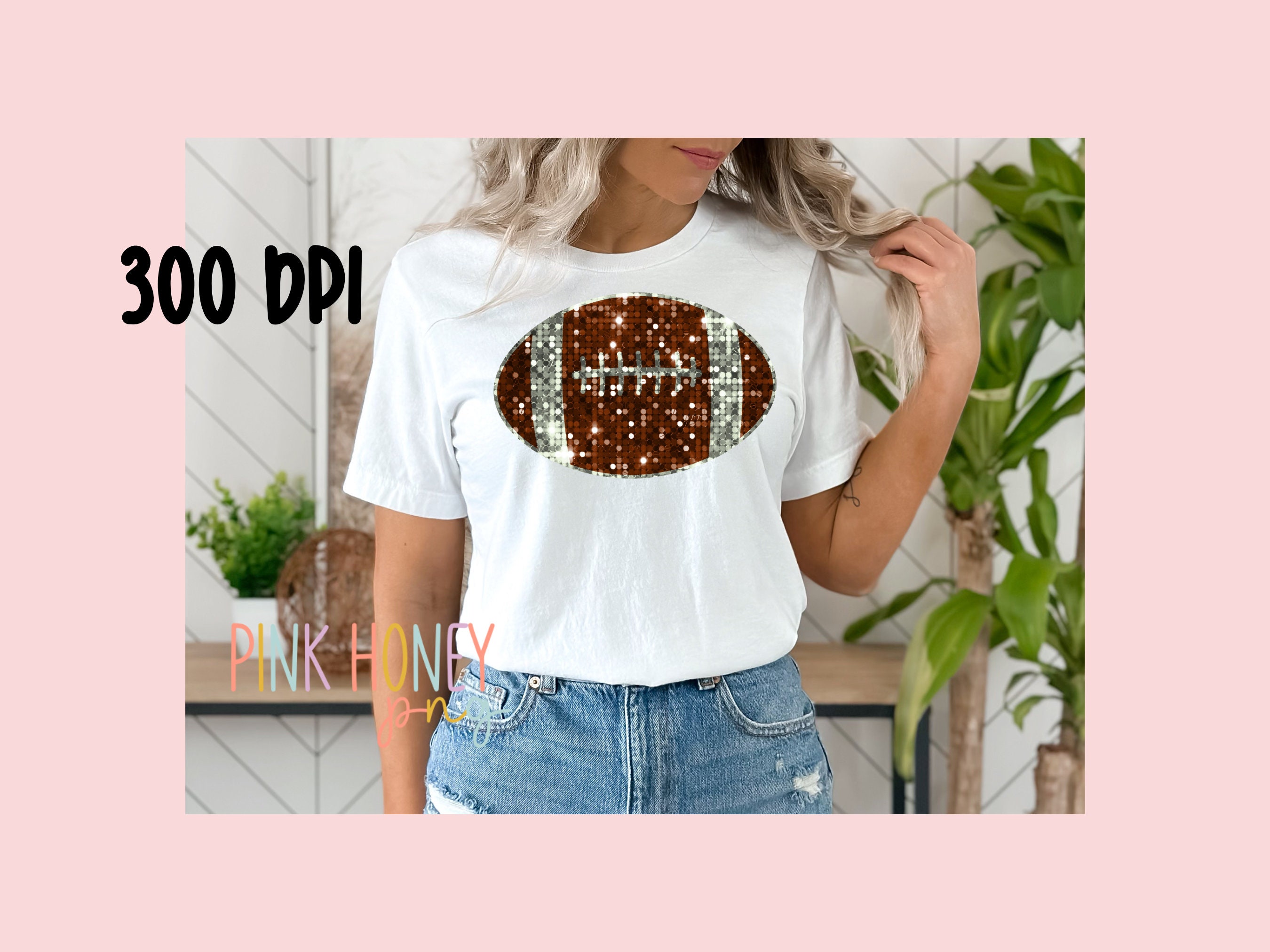 GLITTER Football PNG Sequin Football PNG Football Png Sports - Etsy