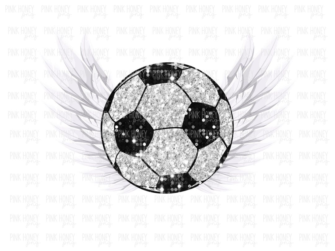 Soccer Ball PNG Soccer Sublimation T-shirt Design Sequin Soccer PNG ...