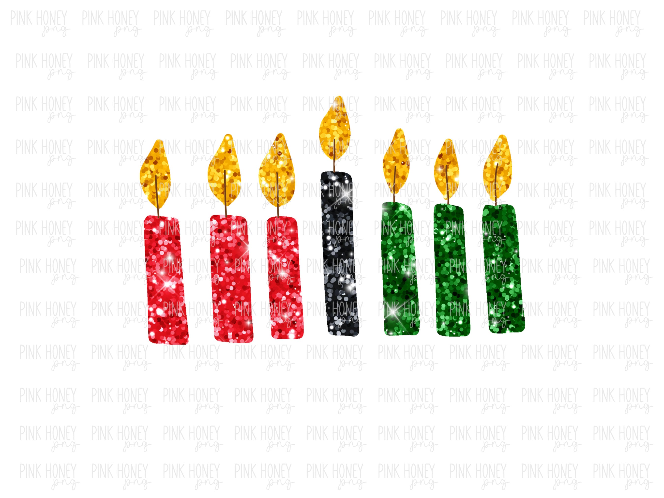 Kwanzaa PNG Kwanzaa Glitter Digital Design Kwanzaa Clipart Sparkly ...