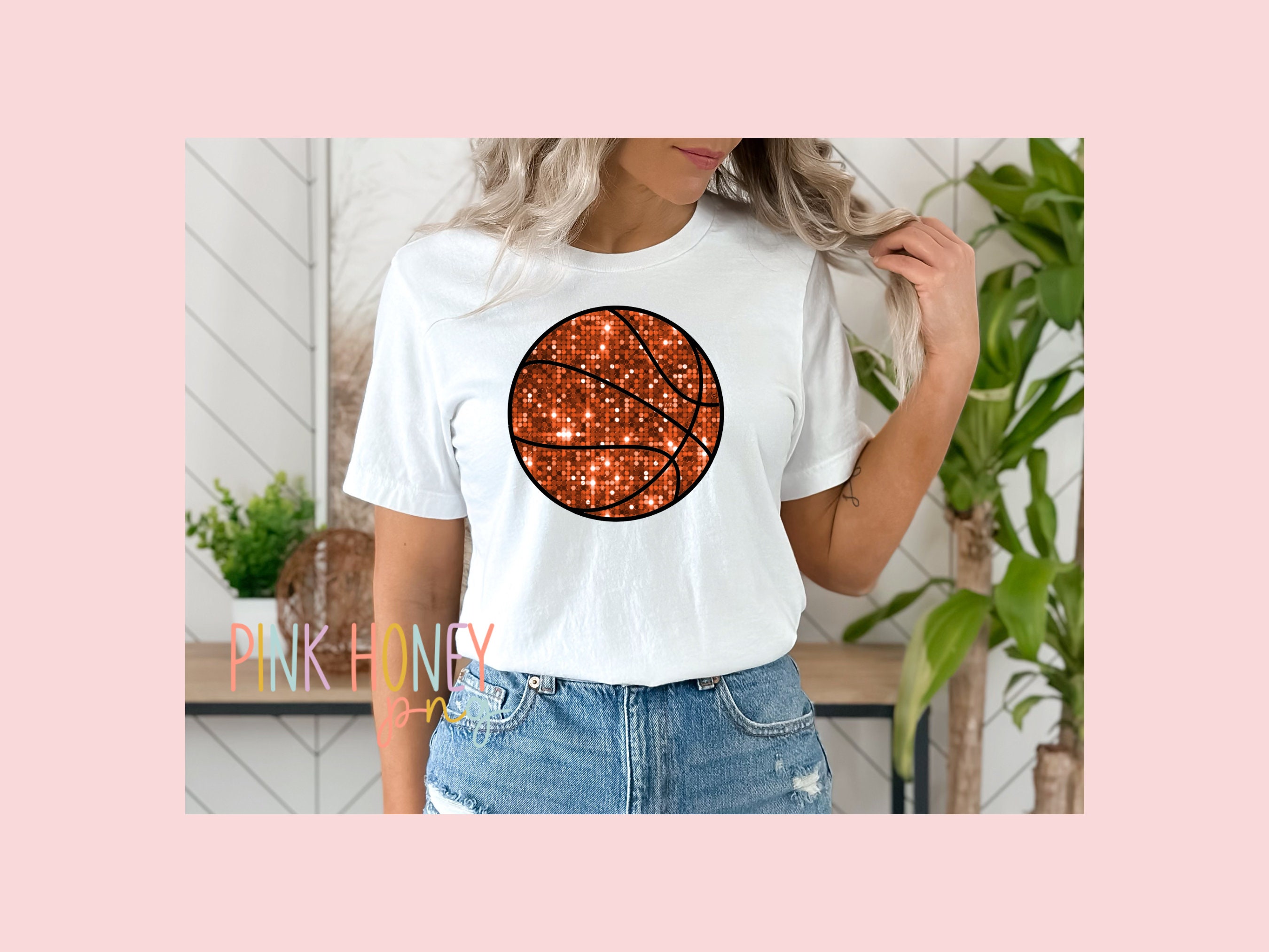 GLITTER Basketball PNG Sequin Basketball PNG Basketball Png Sports ...