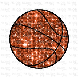 GLITTER Basketball PNG Sequin Basketball PNG Basketball Png Sports ...