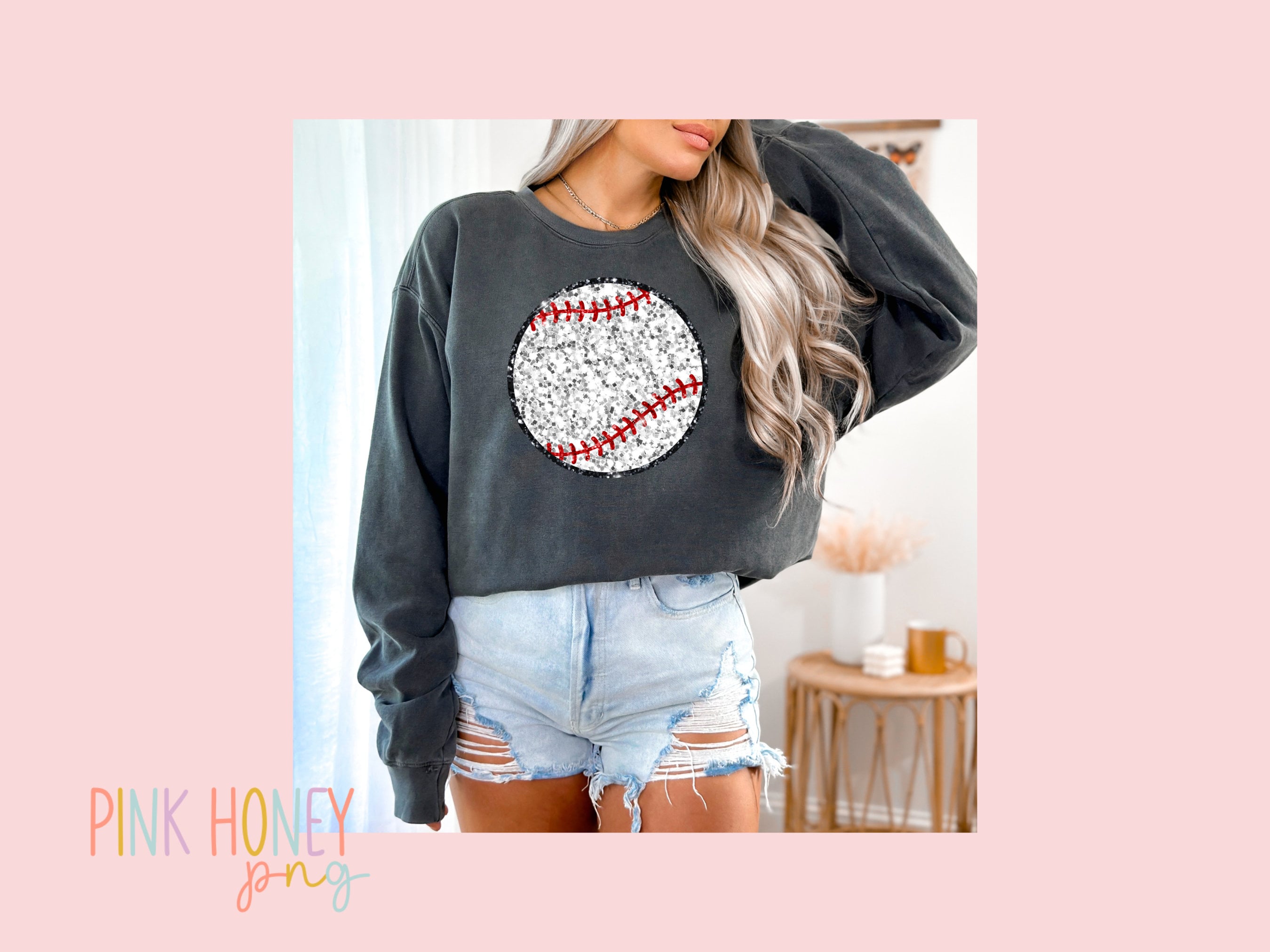 Glitter Baseball PNG Glitter Baseball Png Digital Design Sports Png ...