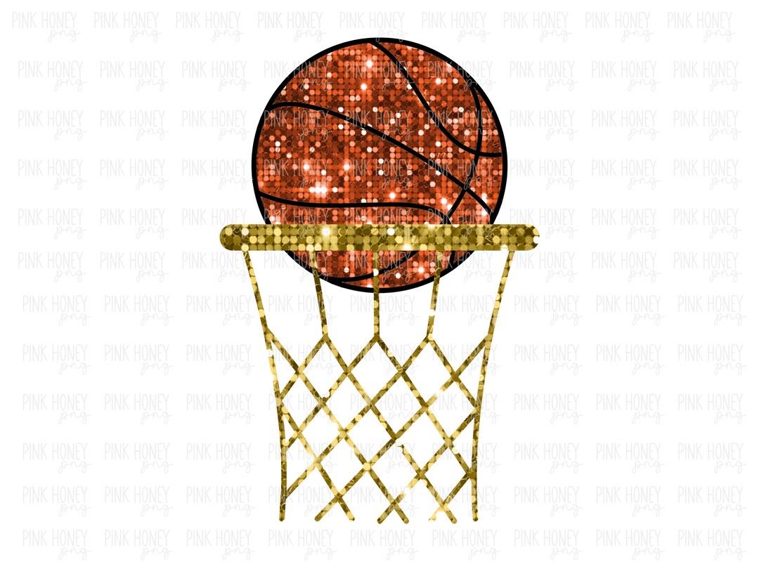 GLITTER Basketball PNG Sequin Gold Net Basketball PNG Basketball Png ...