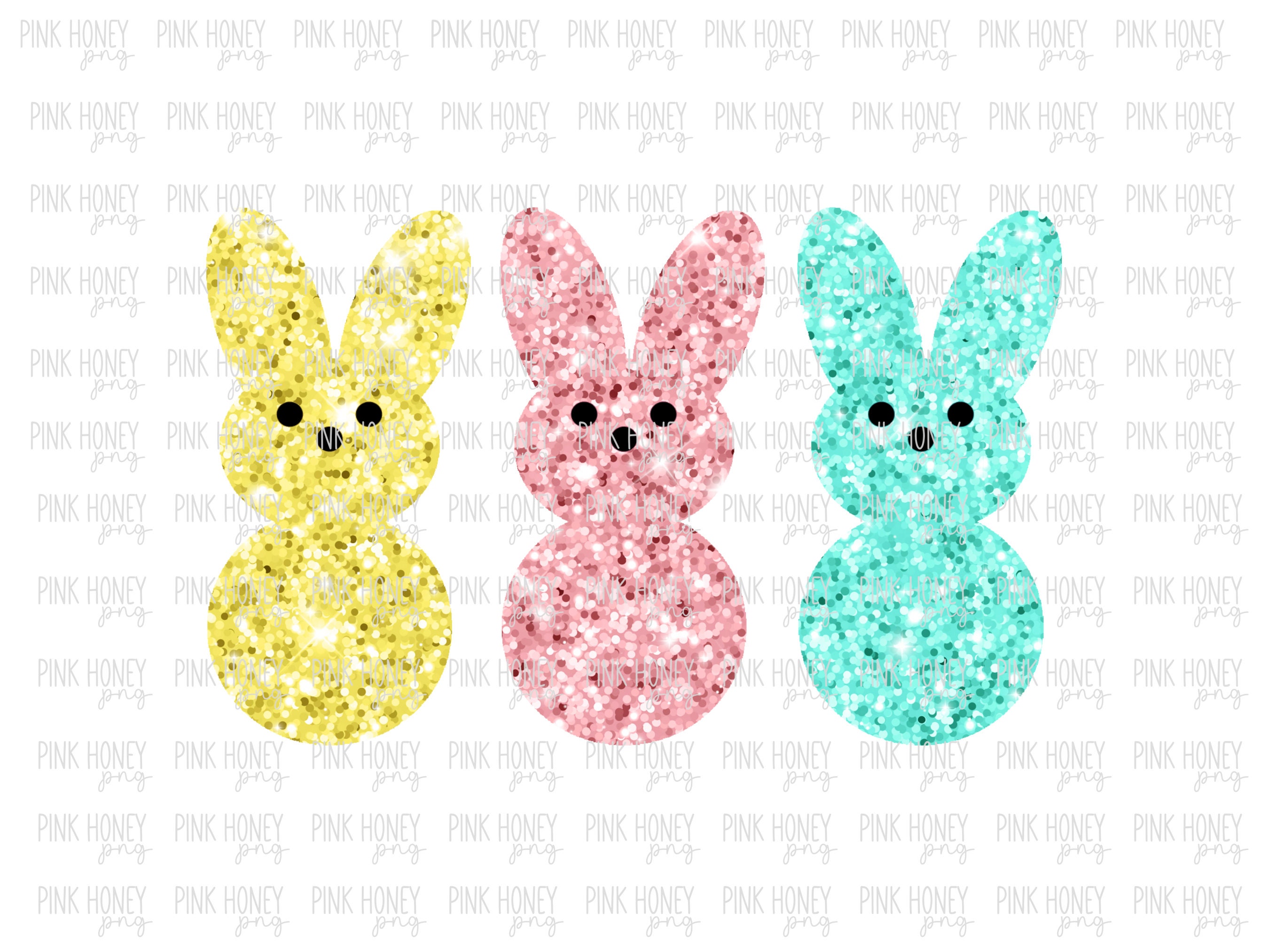 GLITTER Easter PNG Glitter Peeps PNG Easter Peeps Png Easter Clipart ...