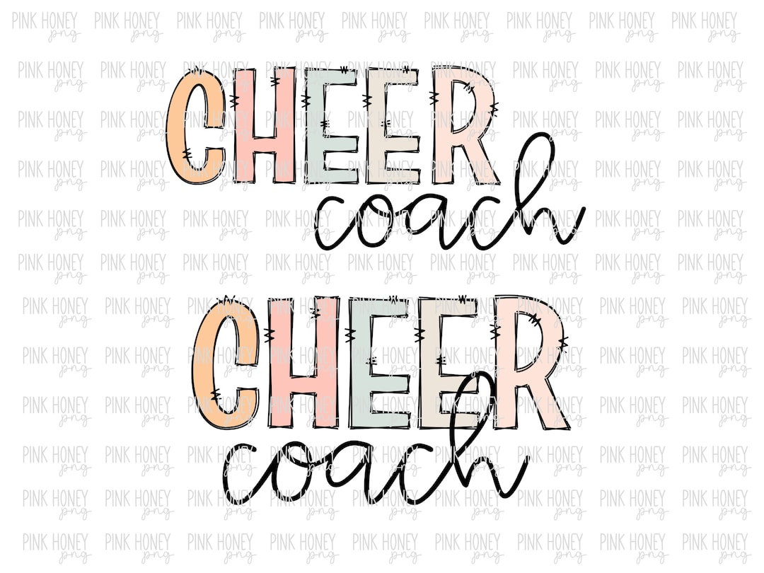Cheer Coach Png | Cheer Coach Shirt Png | Cheer PNG - Etsy