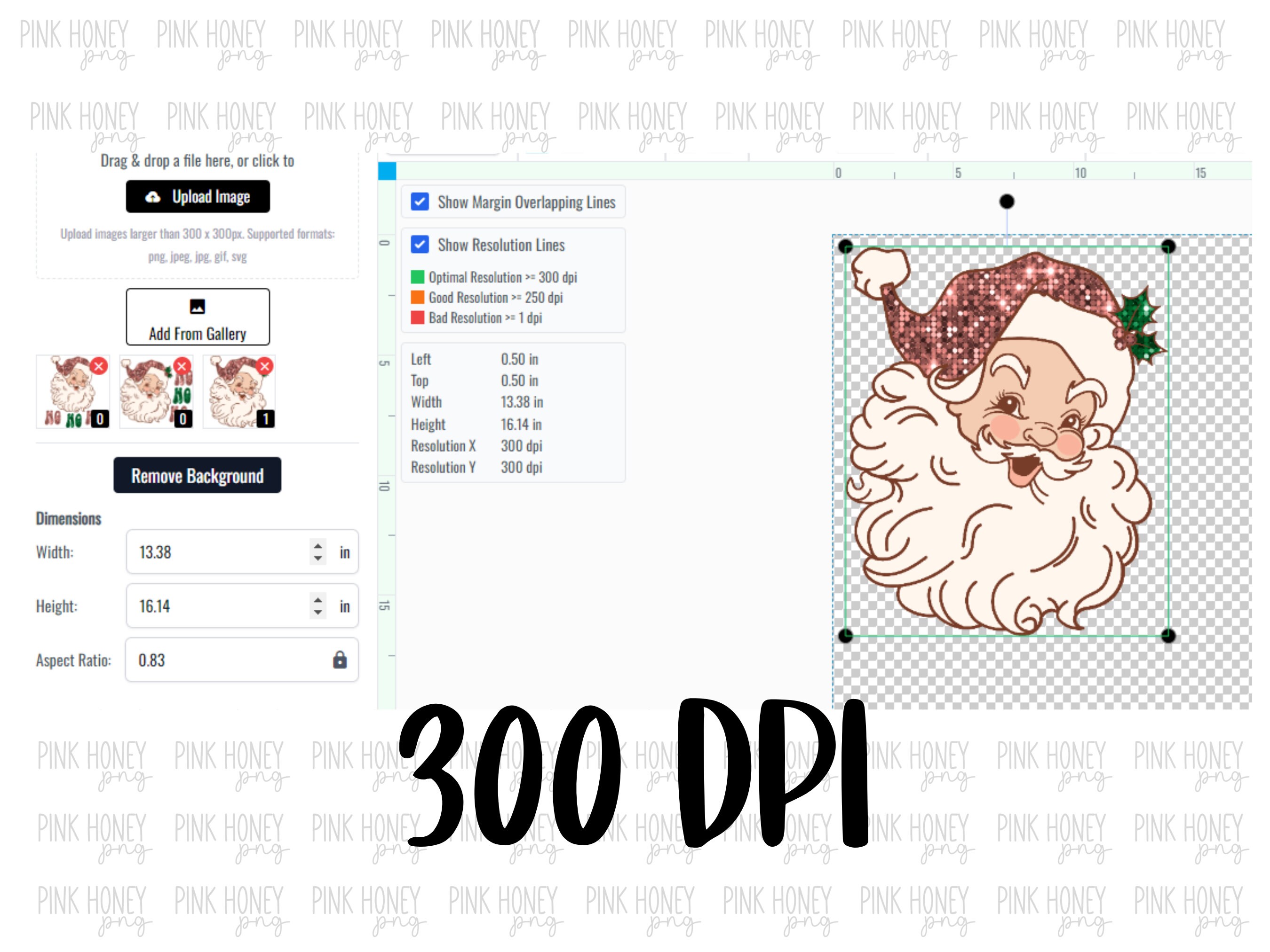 Glitter Santa PNG Christmas PNG Cute Christmas Shirt Digital Design ...