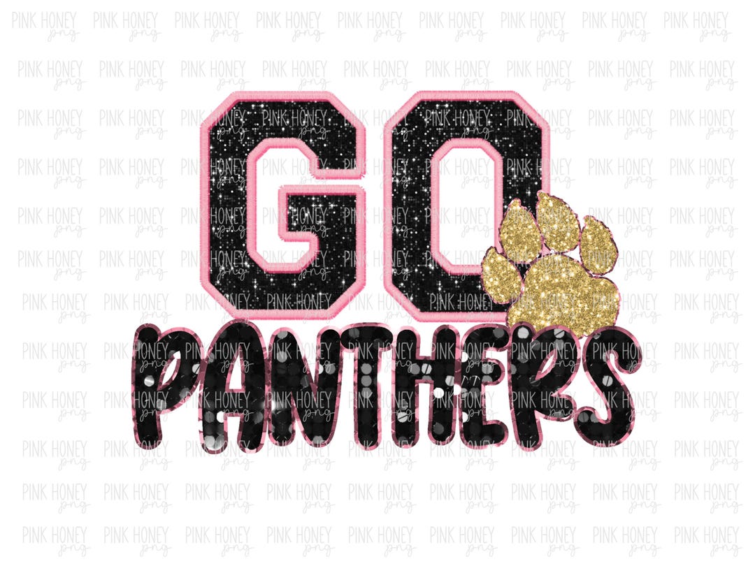 Go Panthers Png Pink Out PNG Panthers Png Design Go Panthers Football ...