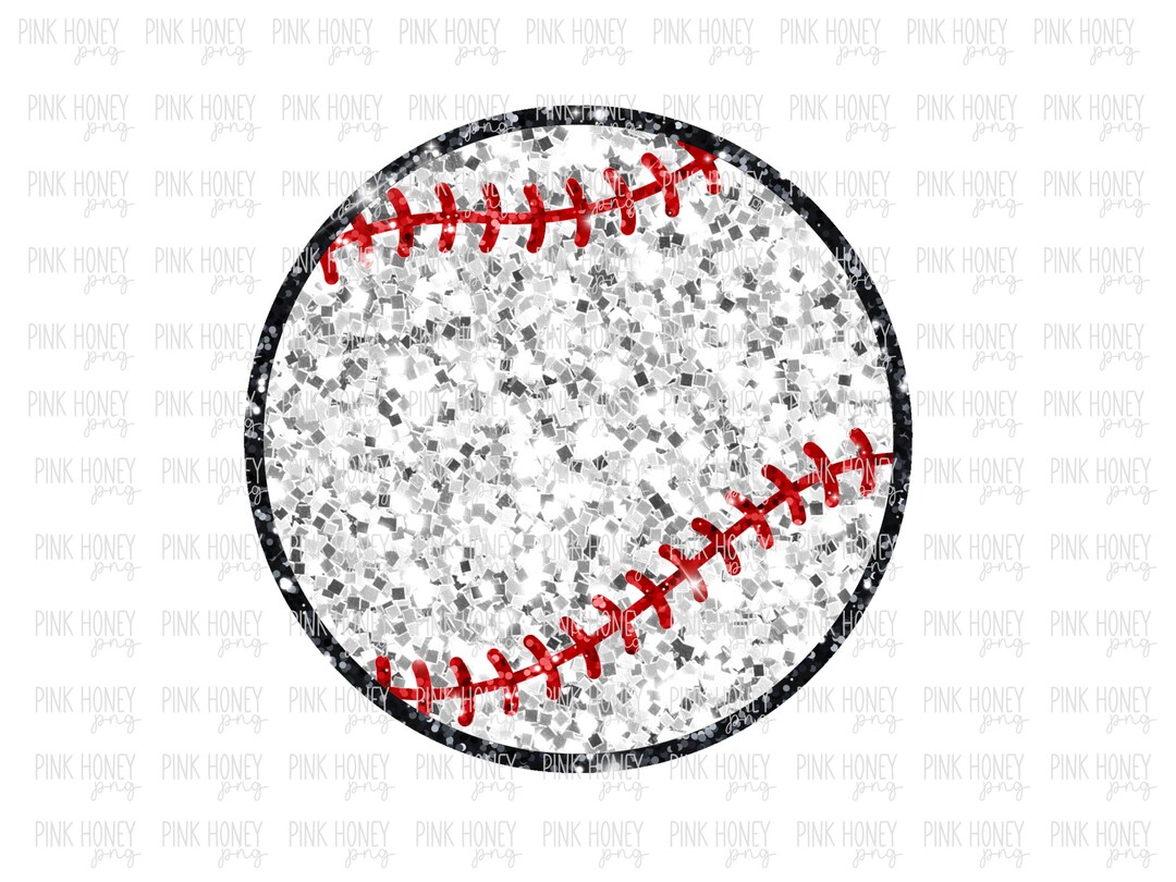 Glitter Baseball PNG Glitter Baseball Png Digital Design Sports Png ...
