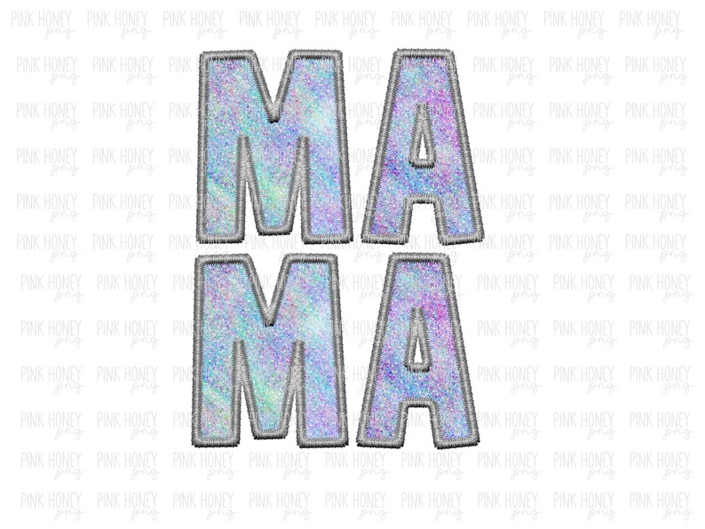 Mama PNG Glitter Mama Png Blue Glitter Mama Png Purple Glitter Mama Png ...