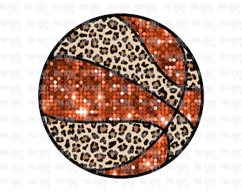 GLITTER Basketball Red Basketball PNG Sequin Basketball PNG Basketball ...