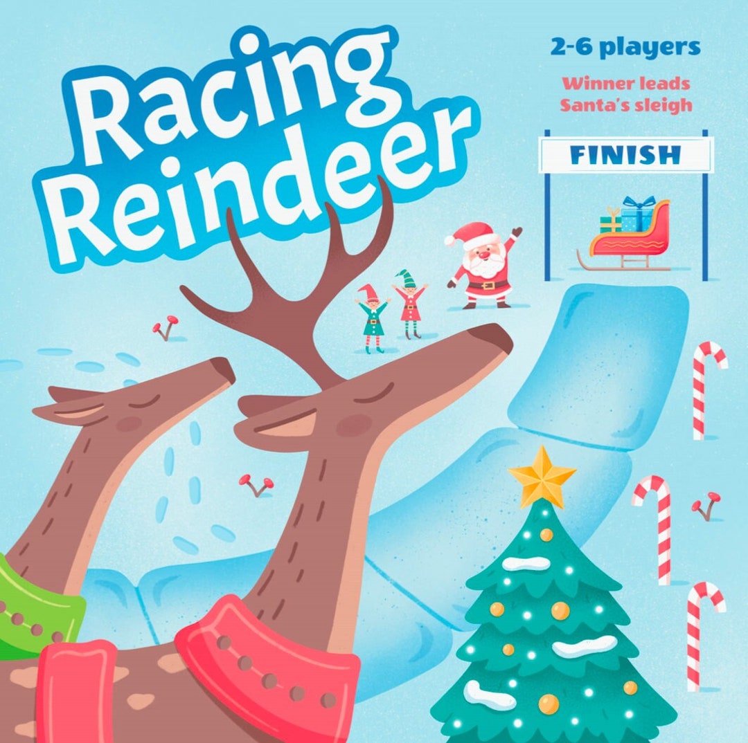 Christmas Board Game - Etsy