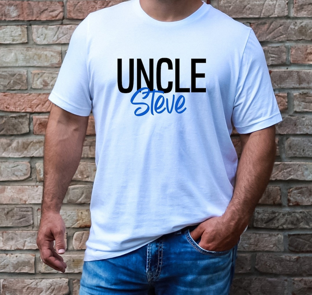 Custom Name Uncle Shirt, Pregnancy Announcement T-shirt for Uncle, New ...