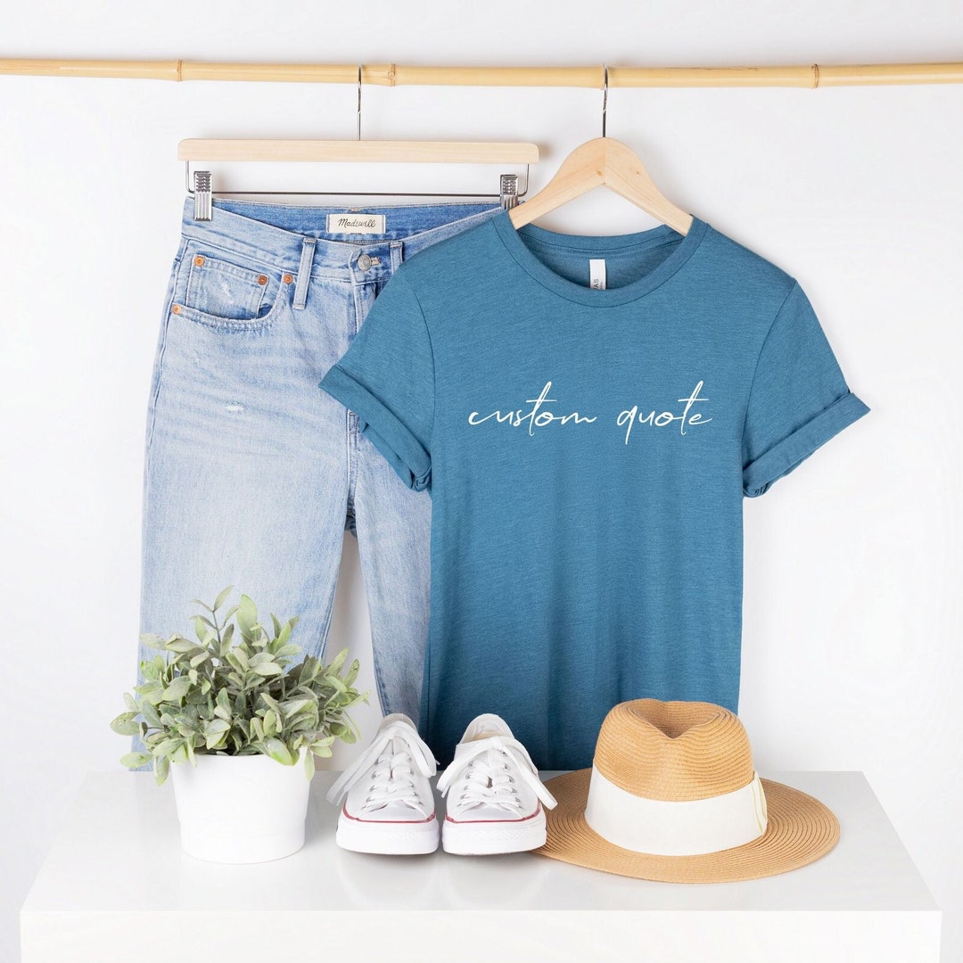 Custom Shirt Personalized Gift Tshirt Custom Party Tee - Etsy