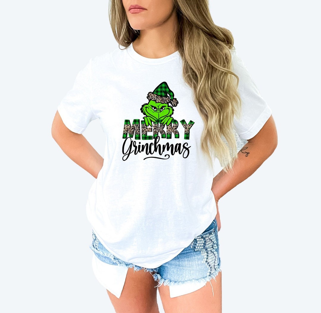Merry Grinchmas Shirt the Grinch Christmas Shirt Merry - Etsy