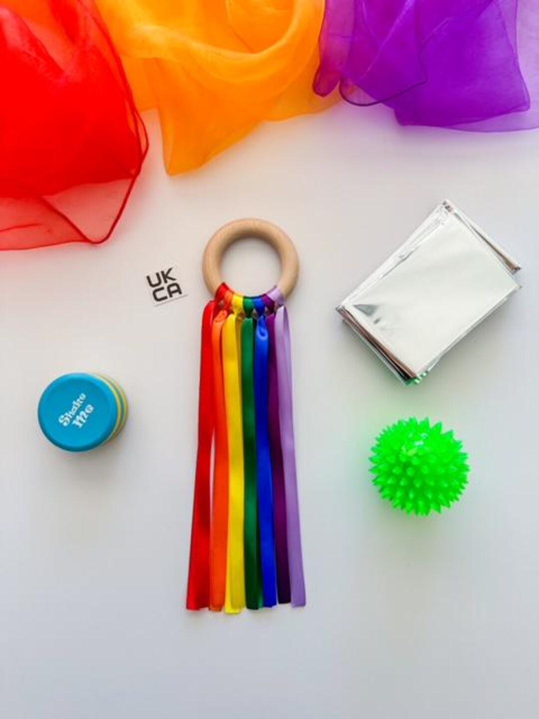 Baby Sensory Starter Kit - UKCA Tested Products - Sensory Toys for Baby ...