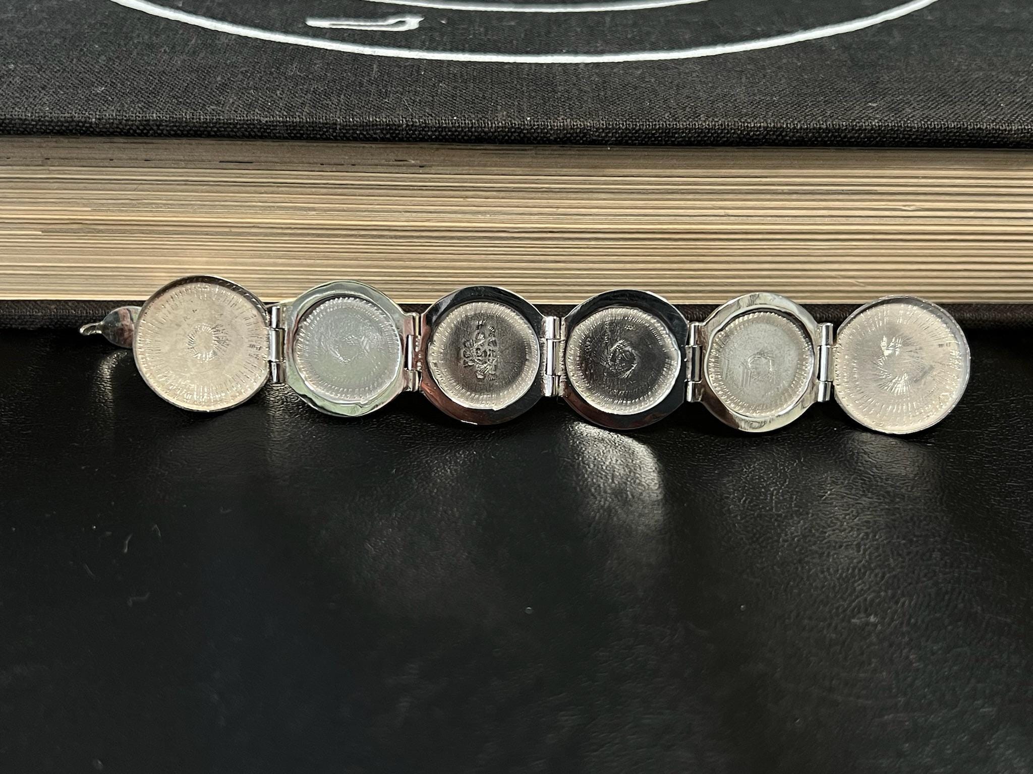 925 Sterling Silver 6 Panel Sphere Locket - Etsy