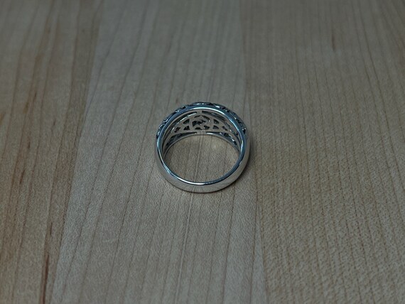 925 Sterling Silver & 18K Yellow Gold 'EFFY' Marked S… - Gem