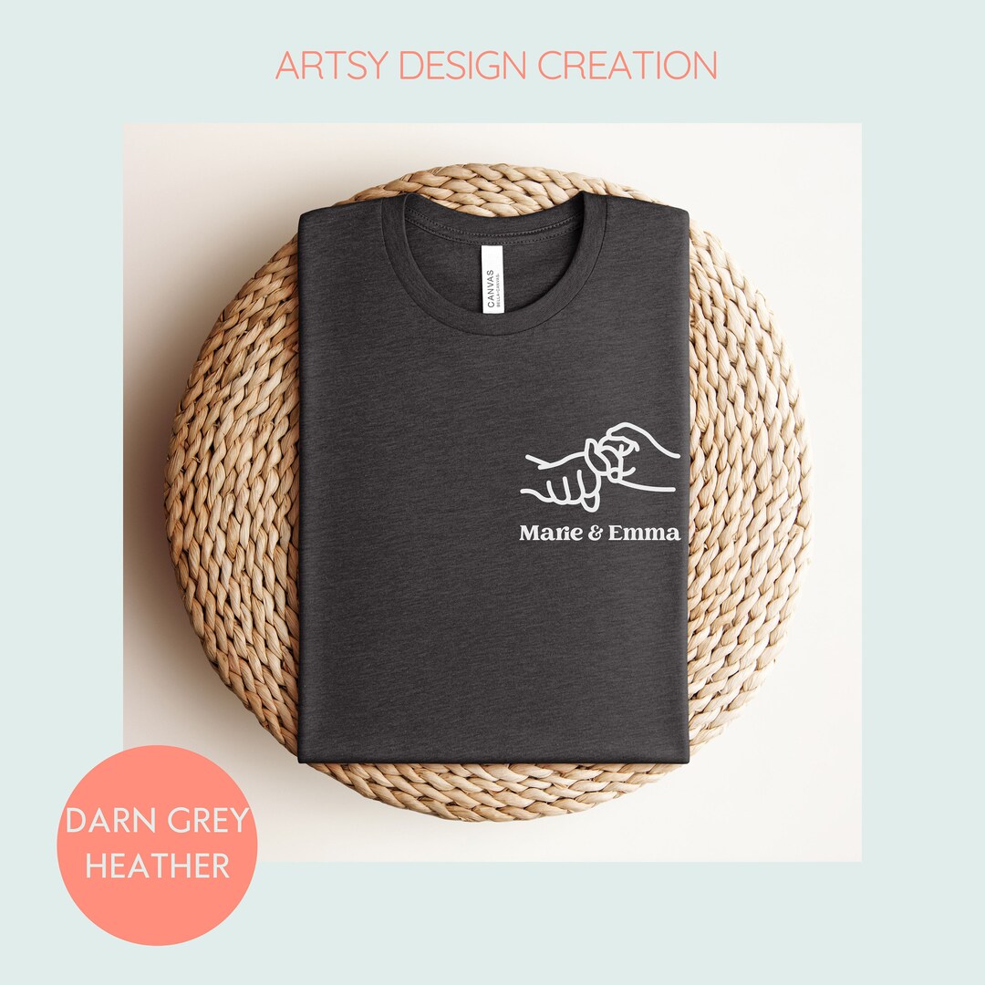 Personalized Friends Shirt, Sign Language Shirt, Best Friends Shirt ...