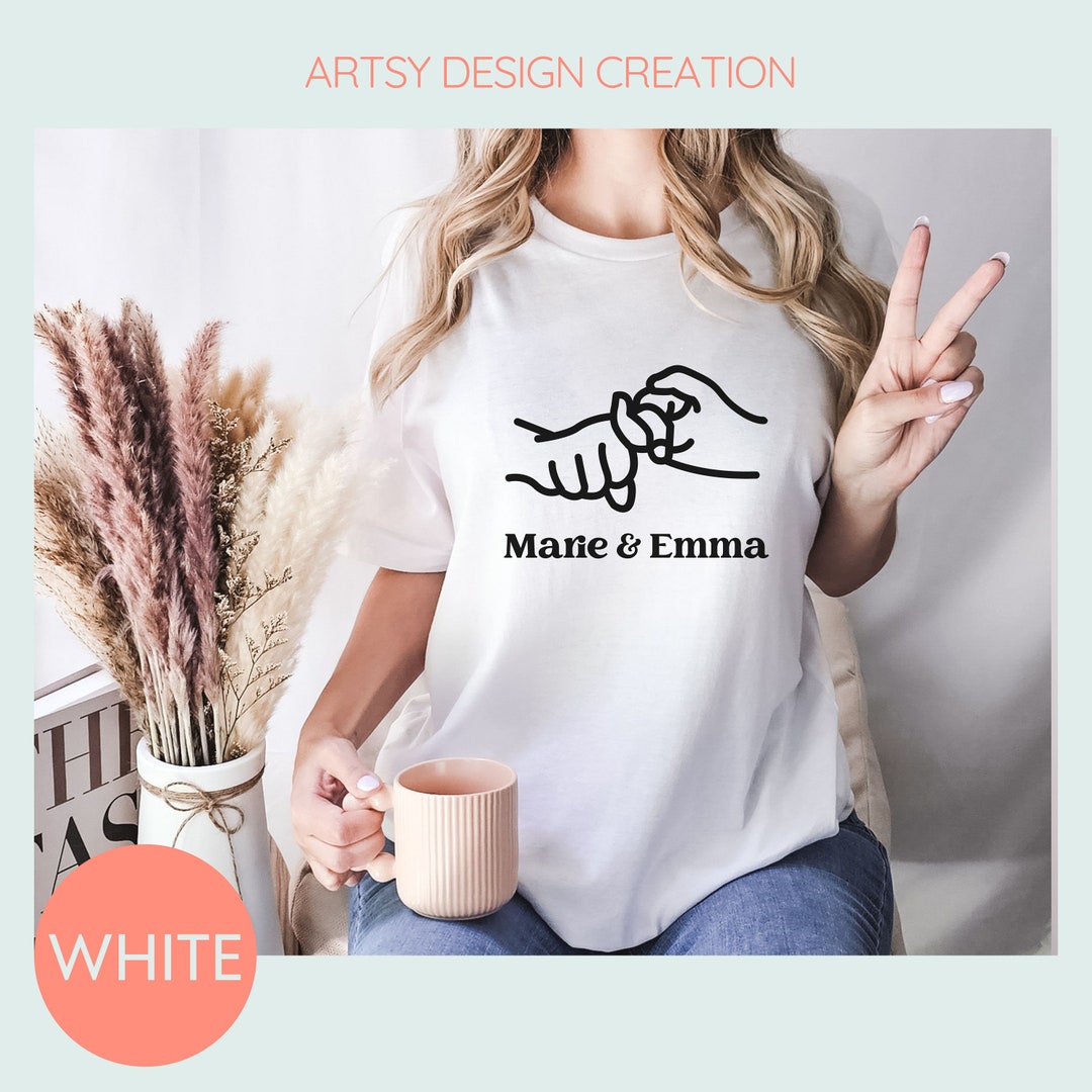 Personalized Friends Shirt, Sign Language Shirt, Best Friends Shirt ...