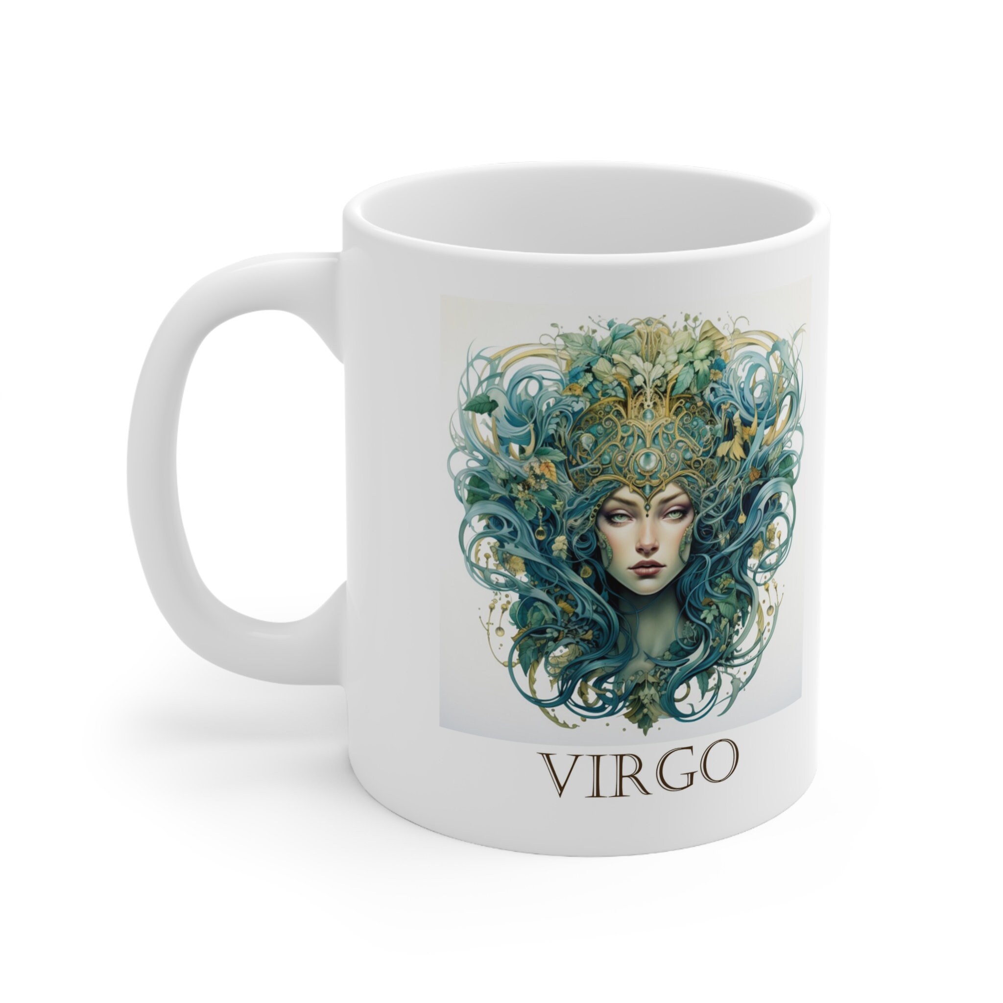 Virgo Zodiac Ceramic Mug. Virgo Gift. Zodiac Gift. Birth Sign. Star ...
