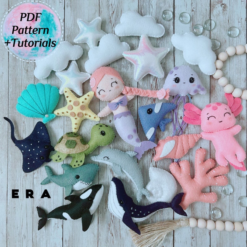 Sea Animal Pattern - Etsy