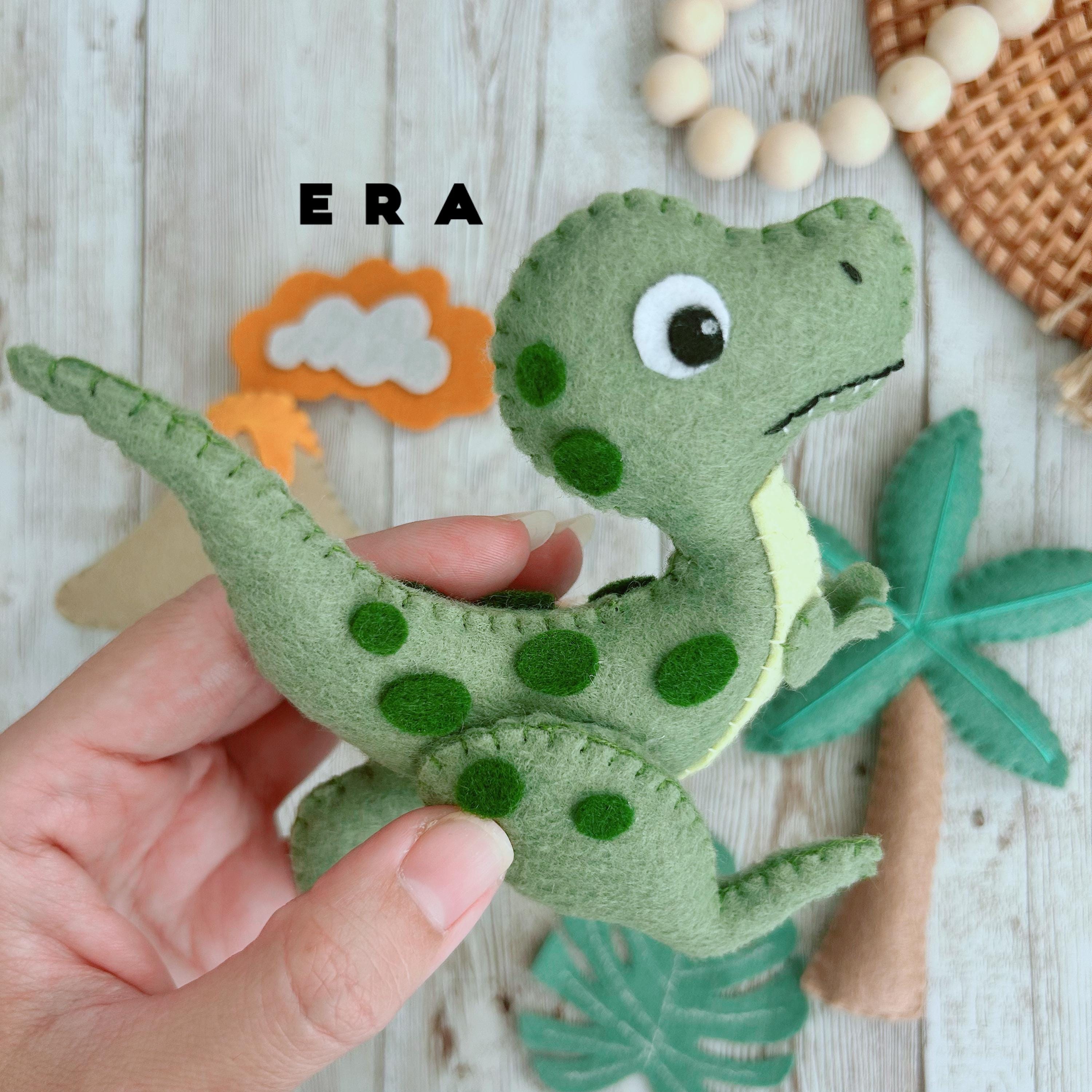 Dinosaur T-rex Felt Set Sewing PDF Pattern. DIY Felt Toys. T-rex ...